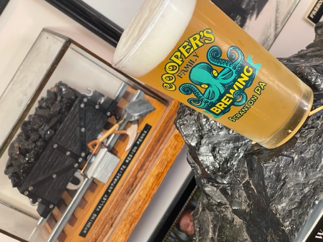 Brooks Mine Wheat - Cooper's Family Brewing - Scranton PA Brewery